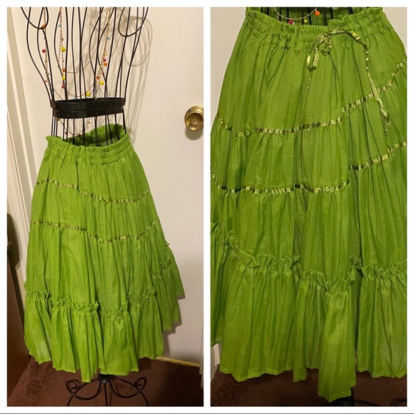 Connection 18 | Skirts | Draw String 0 Cotton Skirt | Poshmark